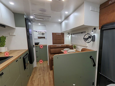 Take a New Caravan Virtual Tour At Off Track RV