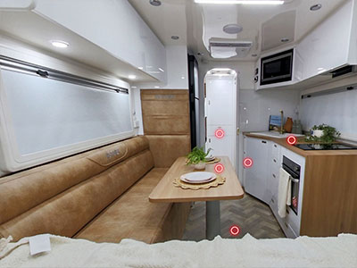 Take a New Caravan Virtual Tour At Off Track RV