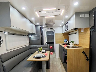 Take a New Caravan Virtual Tour At Off Track RV
