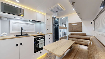 Take a New Caravan Virtual Tour At Off Track RV