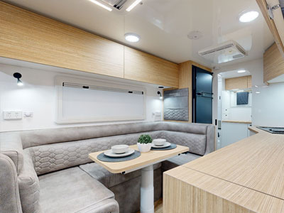 Take a New Caravan Virtual Tour At Off Track RV